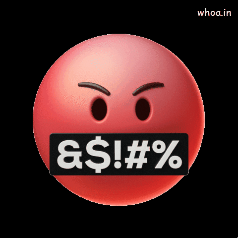 Angry Emoji Gif Animated Images Collection - Fire Angry Mood
