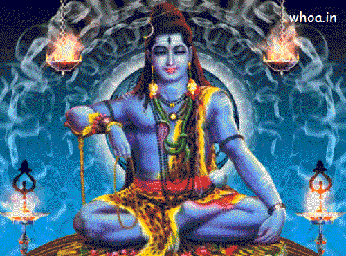 Lord Vishwanath Mahadev Animated GIF Image And Wallpaper