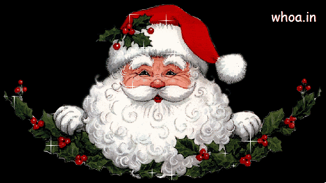 Merry Christmas Santa Claus Greeting Gif Beautiful