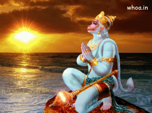 Ram Bhakt Hanuman Beautiful GIF And Images,Wallpaper